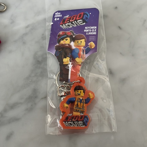 Lego | Accessories | Lego Movie 2 Keychains Nwt Set Of 8 | Poshmark